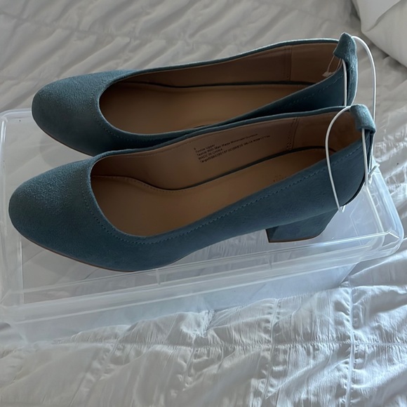 Universal Thread | Shoes | Target Universal Thread Blue Suede Pumos 8 ...